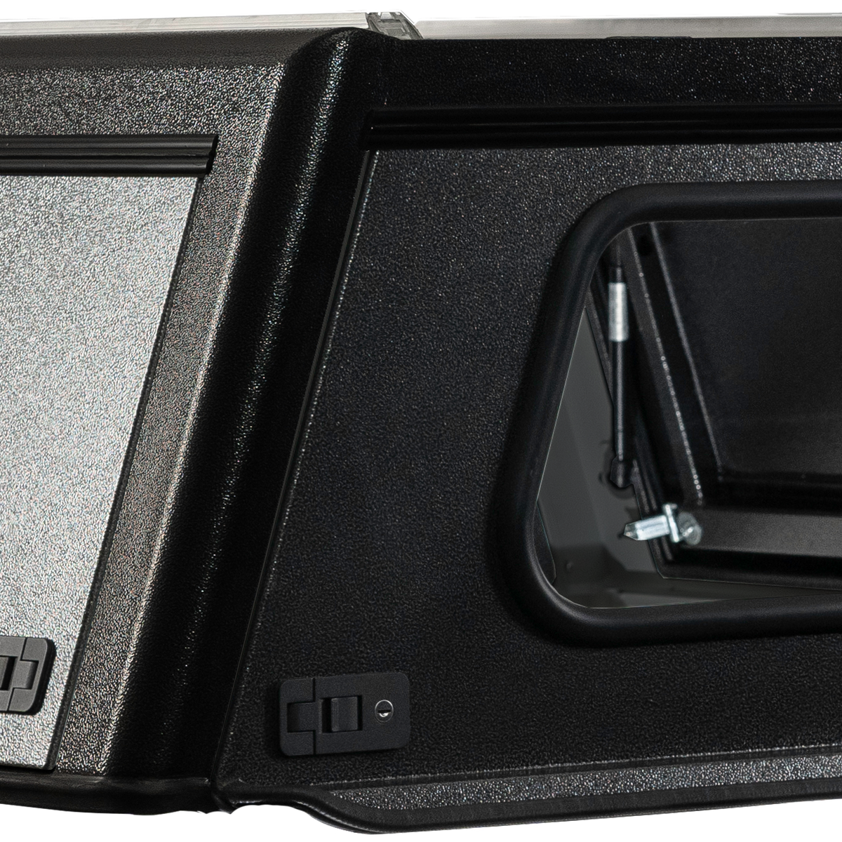 Ford Ranger T6 2012-2022 Double Cab Canopy with Textured Black Frame S ...